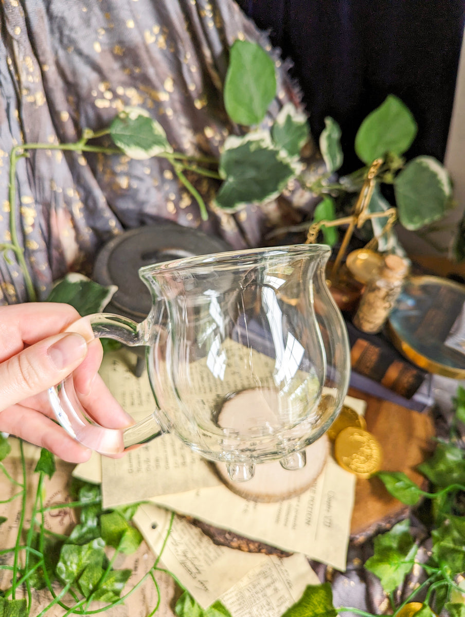 Clear Glass Cauldron Mug (Double Walled) – Incantatrix